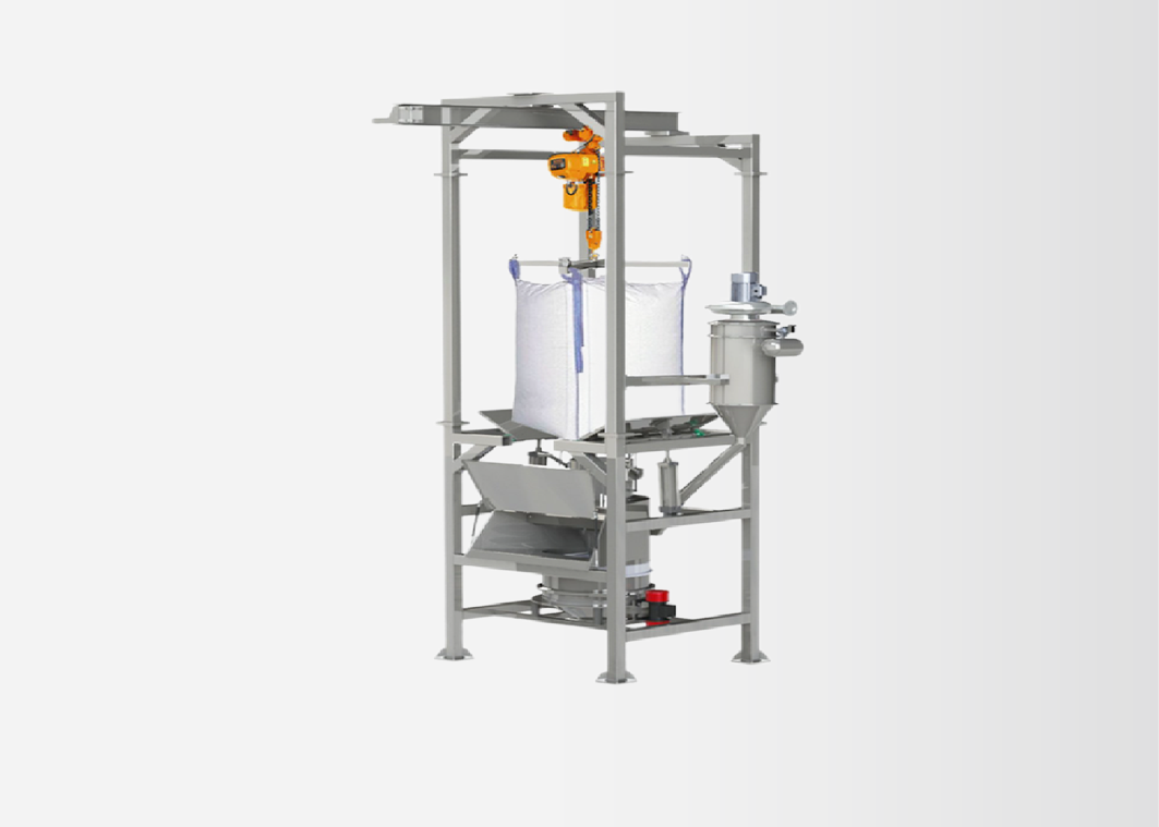 Jumbo Bag Unpacking Station for Bulk Material Handling